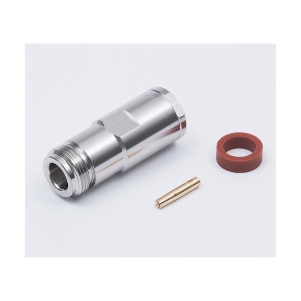 ■特徴 Nコネクタのストレートジャックです。 ■用途 RG-8/U、RG-11/U、RG-214/U、6D-FBWケーブルに適合するN型ストレートジャックです。 本体は締付タイプとなっており、接続部の堅牢性が高くなっております。 中心コンタ...