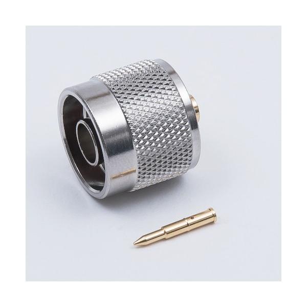 ■特徴 Nコネクタのストレートプラグです。 ■用途 セミリジット、セミフレキケーブル用N型ストレートプラグです。 0.141Semi-Rigid、0.141Semi-Flex、RG-402/Uケーブルに適合します。 中心コンタクトは圧着タイ...