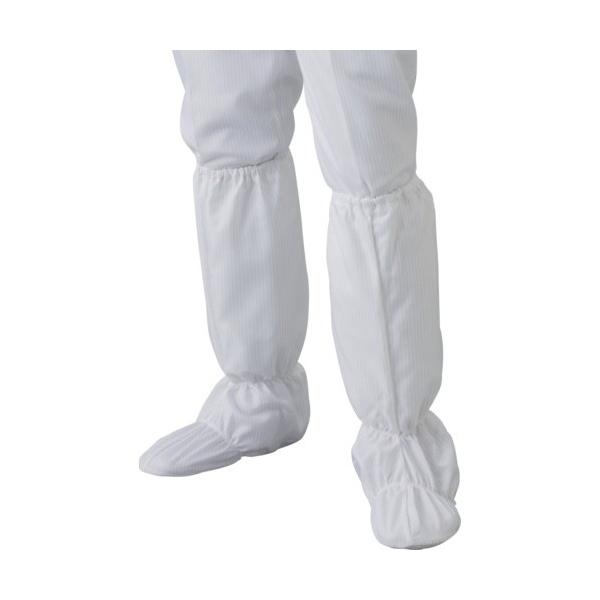 ●クリーンルーム用ソックスカバー。 ●ファスナーなしタイプ、底部ウレタン入りのオーバーソックスです。 ●使用環境(目安):クラス100   【カラー】 白 【入数】 1足 61009574