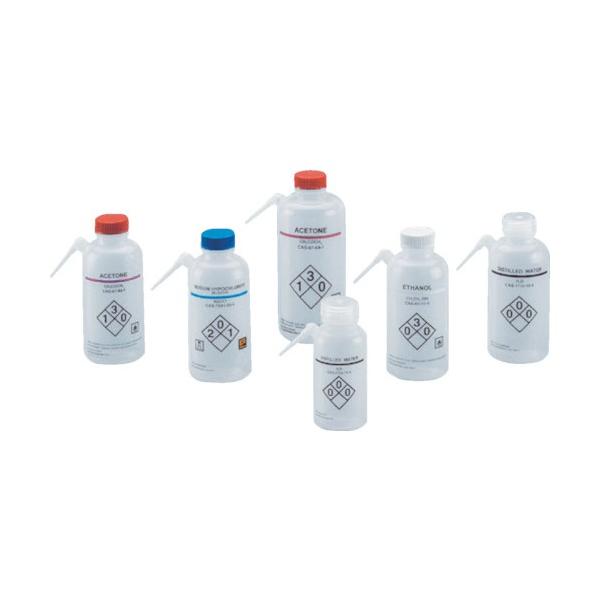 商品画像はイメージ画像です。実際とは異なる場合がございます。 ■特徴 CAS番号・NFPAコードがプリントされています。  ■仕様 薬品識別洗浄瓶(側面注出口)500mlMethanol  ■材質 容器：LDPE●蓋：ＰＰ   【入数】 1...