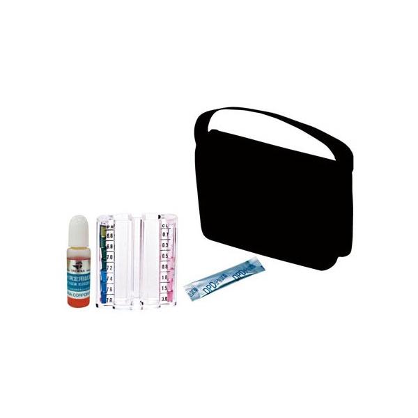 ●簡易水道・プール・食品工場・浴場など水処理に携わる場合に便利な、ハンディタイプのウォーターテスターです。 ●遊離残留塩素は上水試験法に準じたDPD法を、pH測定はBTB法を用いています。 ※DPD分包試薬の有効期限は12ヶ月です。 ●測定...