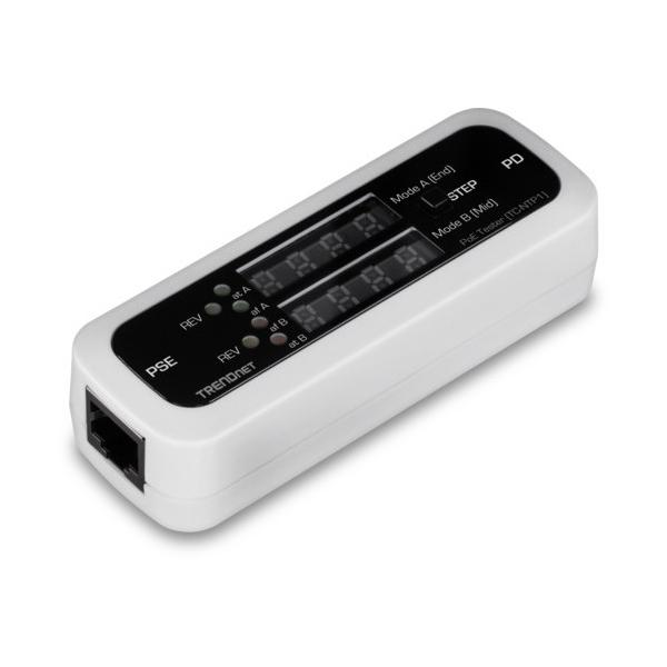 ■仕様 PoEテスト用ケーブルテスターで、3つのモードを提供します。 TモードでPSEデバイスをテスト、Nモードで非標準パッシブPoEデバイスを対応、Iモードで接続されたPDの電圧、アンペア、ワット数を表示します。 最大100WまでのIEE...