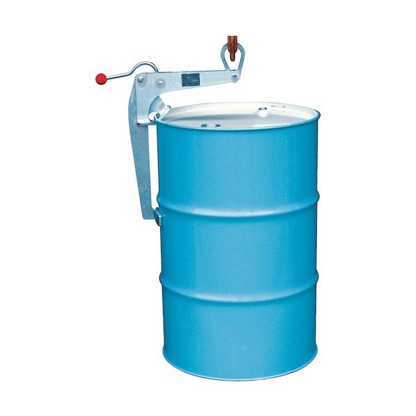 ■特徴 ドラム缶吊上げ作業。 ホイストクレーン等に取付、ドラム缶の一か所のフチを掴んで垂直に吊り上げる事が出来ます。 大量のドラム缶の荷役作業には、ドラムクリッパーと吊り具を併用し.2〜10本までまとめて吊り上げる事ができます。 労働省産業...