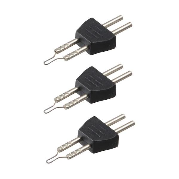 【用途】 ヒートペンHE-15（本体）交換用のヒーターチップ3個入です。  【仕様】 ・入数:3個 ・本体品番:HE-15 ・材質:ニクロムヒーター   【入数】 3個 HE15HT