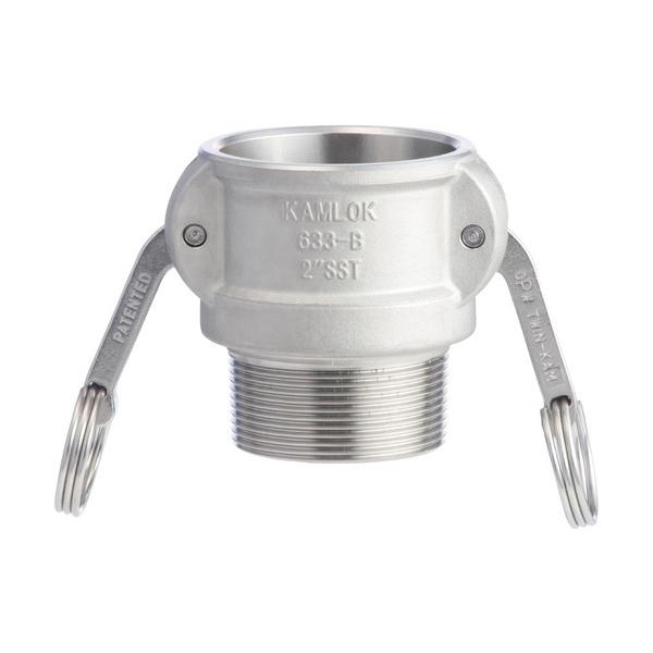 商品画像はイメージ画像です。実際とは異なる場合がございます。 ■特徴 【簡単接続】 アダプター側に挿入してアームを締めるだけの着脱式継手です。 【安全性】 振動に強くカムアームがはずれにくい構造で、流体漏れを防止します。 【作業性】 アーム...