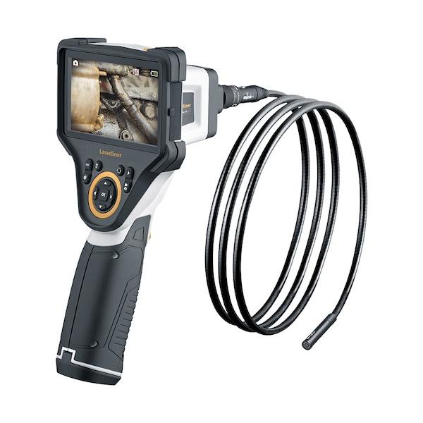 ■特長 ・大画面5インチディスプレイ。  1280×720ピクセルの高解像度で目視が困難な場所も一目瞭然。  ・6個のLED内蔵で入り組んだ場所や暗所での作業でも活躍。  ・マグネット付きホルダーで機械側面などに設置可能。  単独作業や長時...