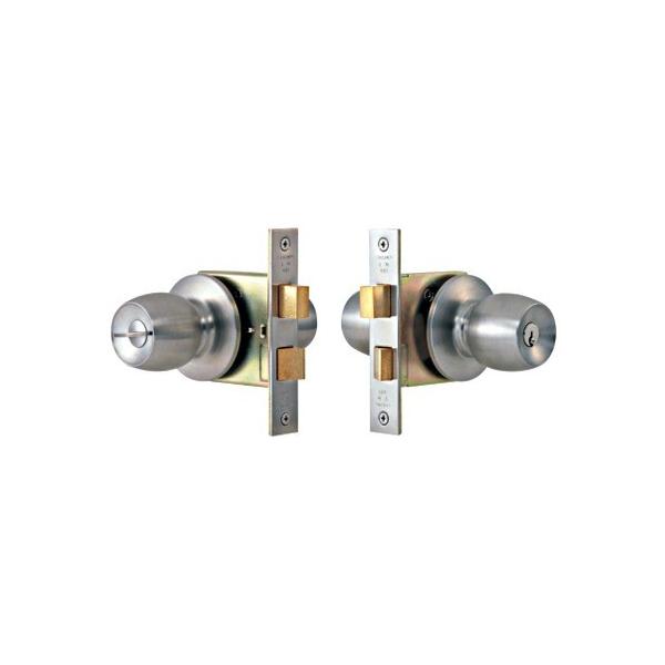 DT34-42。バックセット:60mm。シリンダー:5本ピンシリンダー(内部専用錠)内部出入口 握り 玉 ノブ 取替錠 レバーハンドル  【付属品】 子カギ3本 【入数】 1 【原産国】 日本 IS05DA6036