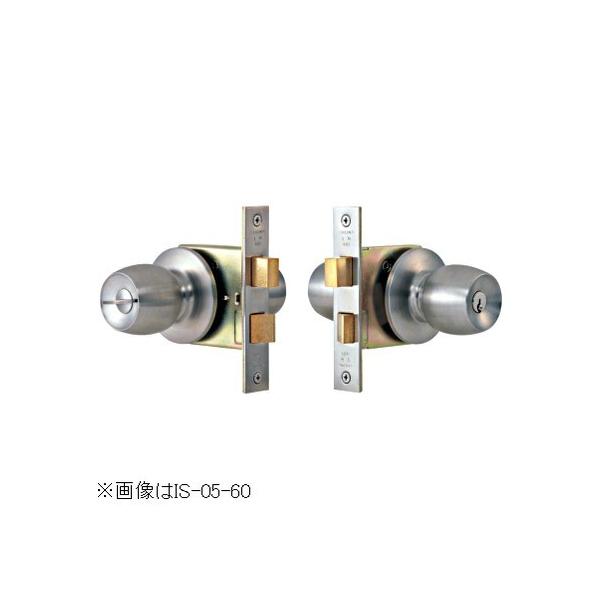 DT25-30。バックセット:90mm。シリンダー:5本ピンシリンダー(内部専用錠)内部出入口 握り 玉 ノブ 取替錠 レバーハンドル  【付属品】 子カギ3本 【入数】 1 【原産国】 日本 IS05DA9028