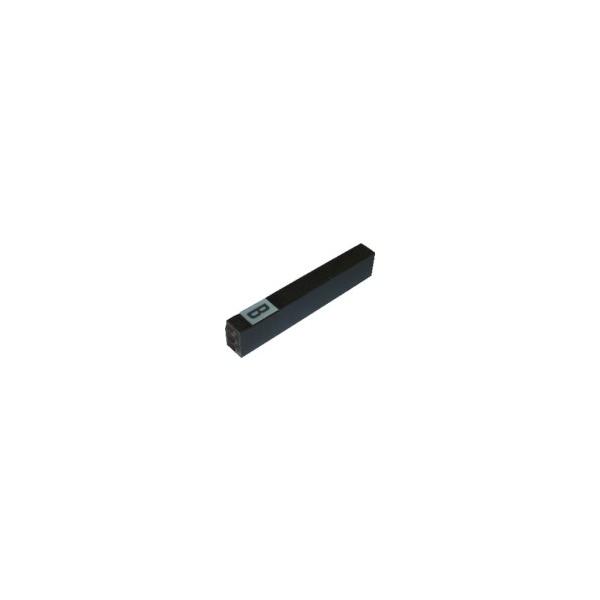 ■特徴 16桁（1.5mm）から6桁（6.0mm）までの数字・文字が、一度に刻印できます。  ■材質 高速度鋼（ＳＫＨ５１） ●文字:B ●呼称:4.0 ●文字ピッチP(mm):3.7 ●文字高さA(mm):4.0 ●文字幅B(mm):2....