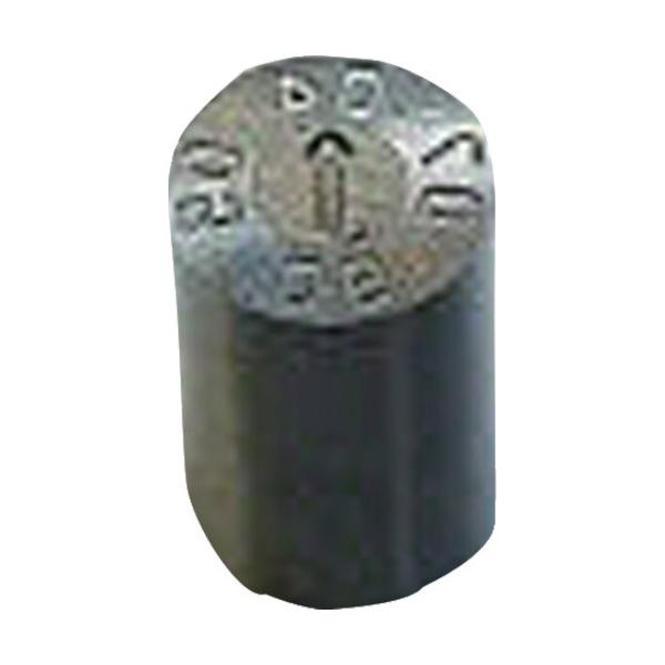 商品画像はイメージ画像です。実際とは異なる場合がございます。 ●OP型プラスチック金型専用・成型品のロット管理に最適です。●プラ型に埋め込むための商品です。●日付表示の変更が金型内側からワンタッチです(矢印部分をドライバーで回すだけです)。...