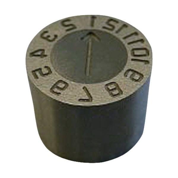 商品画像はイメージ画像です。実際とは異なる場合がございます。 ●OP型プラスチック金型専用・成型品のロット管理に最適です。●プラ型に埋め込むための商品です。●日付表示の変更が金型内側からワンタッチです(矢印部分をドライバーで回すだけです)。...