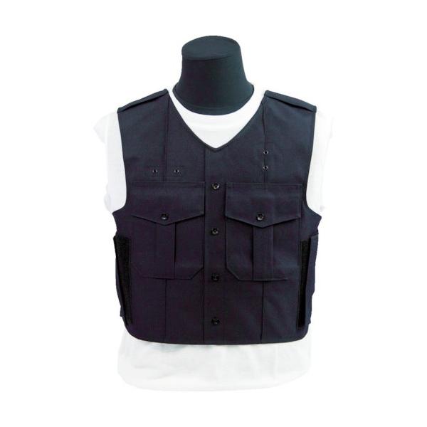 商品画像はイメージ画像です。実際とは異なる場合がございます。 ■特徴 外側に着用するオフィサータイプのベスト型防弾パネルキャリアです。 シャツの上に着用して違和感のないようにボタン、ポケット、ネームタグホルダー、バッジホルダー、肩章がついて...