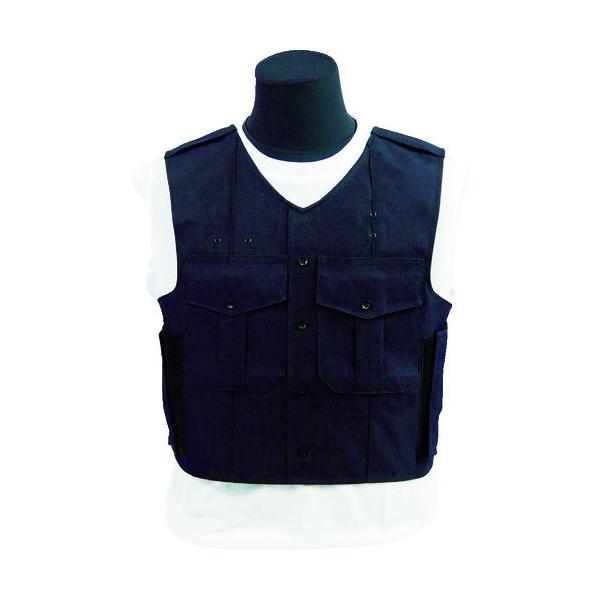 商品画像はイメージ画像です。実際とは異なる場合がございます。 ■特徴 外側に着用するオフィサータイプのベスト型防弾パネルキャリアです。 シャツの上に着用して違和感のないようにボタン、ポケット、ネームタグホルダー、バッジホルダー、肩章がついて...