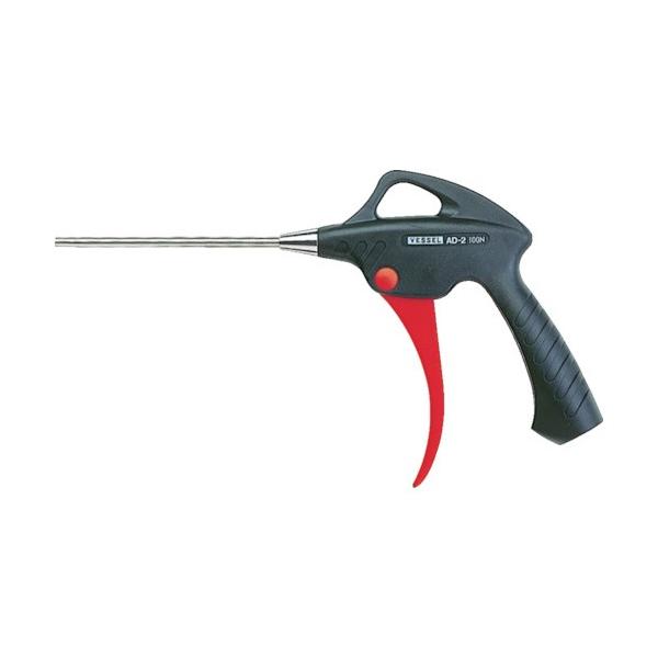 ■特徴 4本の指で操作できる大型レバーです。 空気流量は握り具合でコントロールできます。 ハンドルはエルゴノミックハンドルで作業性は抜群です。  ■用途 鈑金・塗装関係・自動車整備・金型・金属加工関連などの作業での除じん・吹き飛ばし・乾燥作...