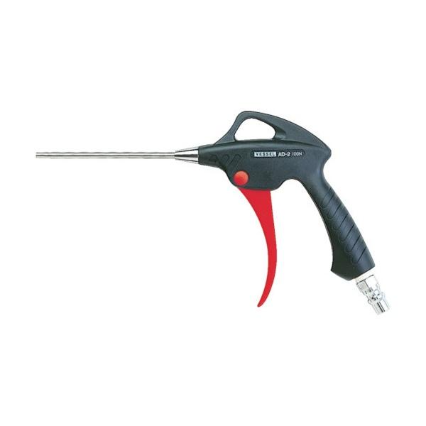 ■特徴 4本の指で操作できる大型レバーです。 空気流量は握り具合でコントロールできます。 ハンドルはエルゴノミックハンドルで作業性は抜群です。  ■用途 鈑金・塗装関係・自動車整備・金型・金属加工関連などの作業での除じん・吹き飛ばし・乾燥作...