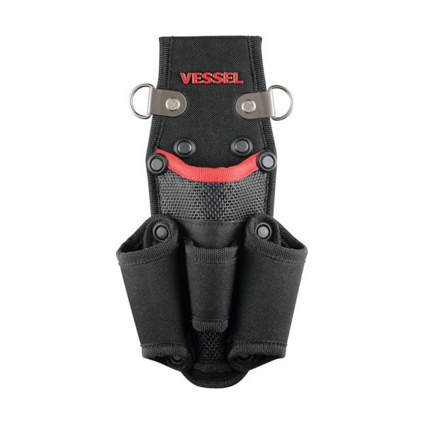 ■特徴 ドライバー2本とペンチ・ニッパー2本を収納可能です。 ドライバーの差込口は、スムーズに出し入れできる斜めカット。 フックとベルト通しの2WAY装着が可能です。 ベルト通しは幅60mmまで対応しています。 電ドラボールを収納したまま充...