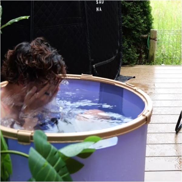 個人でだれでも組立可能！本格サウナ体験に欠かせないチラーのセット！ 家庭用サウナ(IESAUNA)のユーザー様よりかねてから要望があった簡易水風呂セットをついに販売開始いたします！  ● 商品内容: 簡易浴槽・浴槽用袋 クーラー 循環ポンプ...