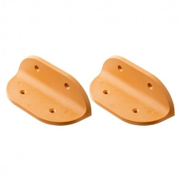 2X6材・1X6材用ビス付左右棚受けセットカラー：ライトブラウン  DWT26LB