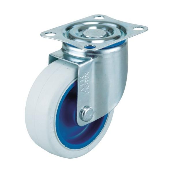 ■特徴 車輪にホワイトゴムを採用し、床面の汚れを防止しながらもゴム車輪の使いやすさを両立しました。 超特殊鋼フレームにより軽量と高耐久を実現しました。 クリーンルーム内などでのご使用に最適です。  ■仕様 プレート式 自在式  ■材質 金具...