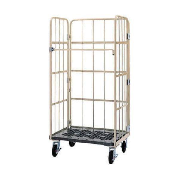 商品画像はイメージ画像です。実際とは異なる場合がございます。 ■特徴 金属製カゴ車に比べ、組み立て、折りたたみ時および走行時静かです。 拭き取り洗浄が可能で床板がサビないため、美観に優れます。 カチオン電着塗装プラスTGIC粉体塗装のダブル...