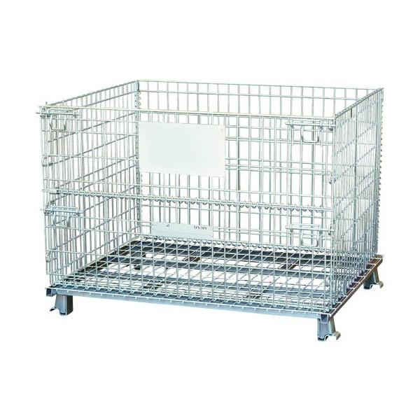 商品画像はイメージ画像です。実際とは異なる場合がございます。 ■特徴 メッシュ構造で強度に優れています。  フォークリフトによる荷役が容易にできます。  最も普及しているサイズです。  ■用途 各種工場・作業職場・リサイクル改修の容器に。 ...