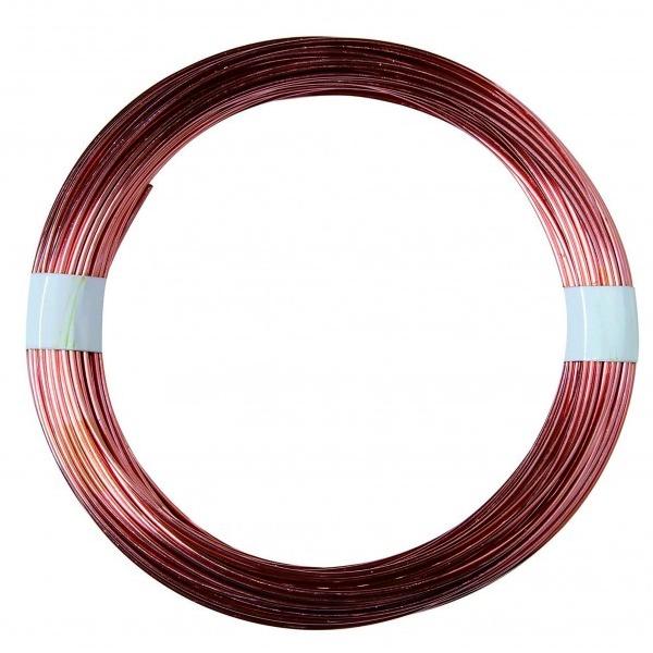 【商品説明】 独特の光沢があり美しく耐食性にすぐれている。   【用途】 柔らかく使いやすい工作やホビーに適している。   番手:#16 線径(mm):1.6〜1.5 使用荷重(kg):10 破断荷重(kgf):52  【材質】 電気用軟銅...