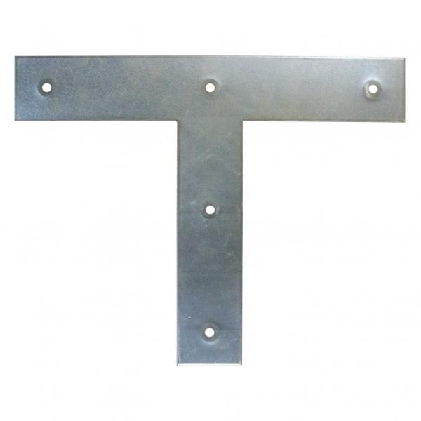 【商品説明】 T字型補強金物です。  補強、ジョイント等に使用できます。   【用途】 木材などの結合や、結合部の補強に  【注意】 用途を確認し、取扱いに注意して下さい。   穴径(mm):5.0φ  【材質】 鉄(SPHC) L字金具・...