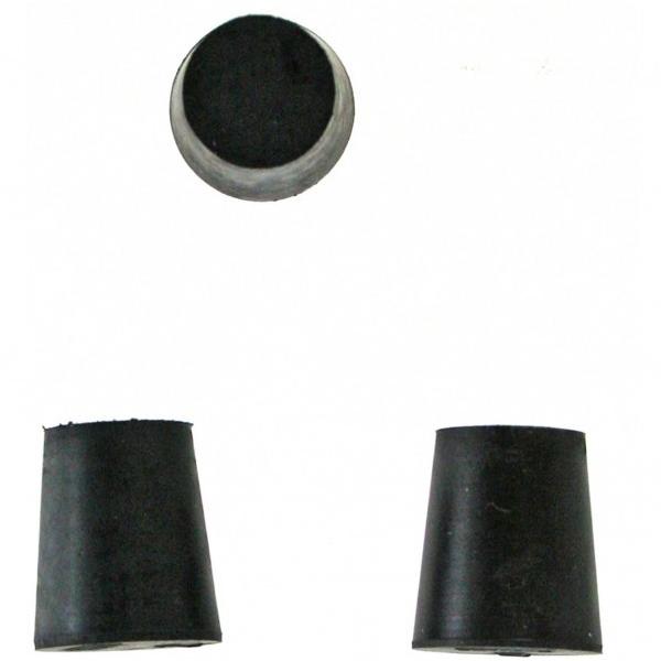 【商品説明】 接地面が化学反応により変色する恐れがあります  【用途】 試験管、ビン、塩ビパイプなどの工業用ゴム栓  【注意】 設置面が化学変化により変色する恐れがあります。  -50℃〜70℃以内でご使用下さい。   耐熱温度(℃):-5...