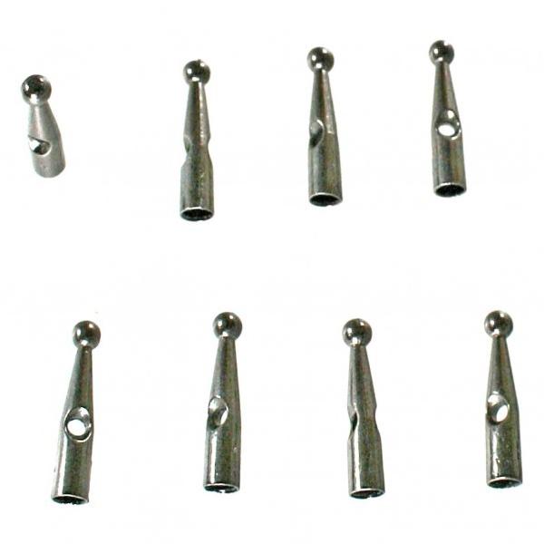 【商品説明】 お気に入りの傘を捨てずに修理できます。 つゆ先(傘を開いた一番外側の雨だれがたまる場所)の交換部品です。   【材質】 鉄  【カラー】 ブロンズ 【材質】鉄 【入数】 8個 US003