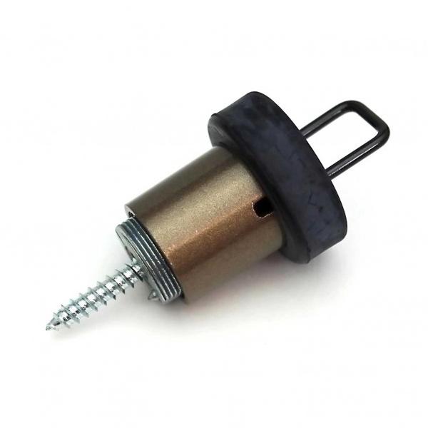 【商品説明】 床付け用戸当りです。  扉を閉まらなくするストッパー付き。 戸当たり 戸当 ドアストッパー 引戸ストッパー  【カラー】 アンバー 【入数】 1セット BH806