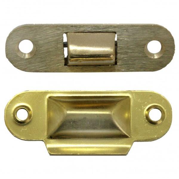 【商品説明】 ワンタッチで手軽に扉を開閉できます。   【用途】 開き戸や家具、洋服ダンス、押入れなどの簡易戸締りに。   【注意】 新規に取り付ける時は、掘り込み加工が必要です。  取り付けの際、木部の割れやネジの破損を防ぐためキリで下穴...