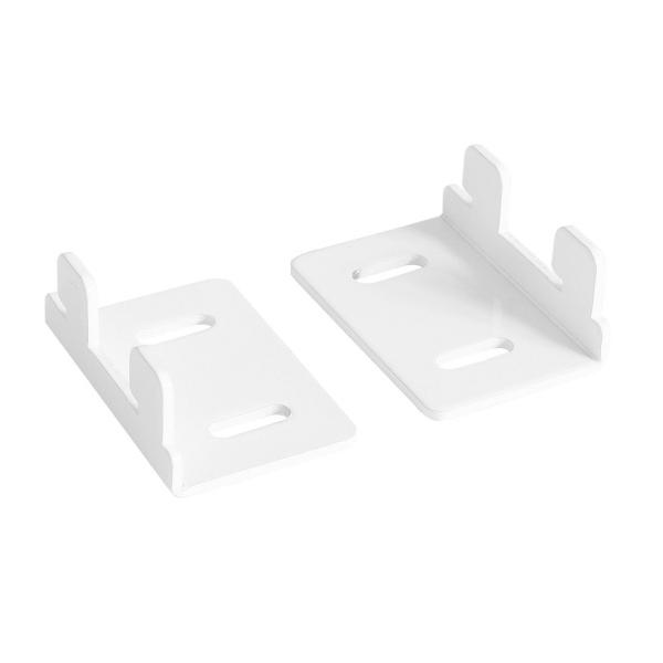 【商品説明】 ピラシェル棚柱に有孔ボードや化粧板などを取付けできます。 取付方法:柱の間隔に合わせて小ねじなどでパネルをブラケットに取付ます。 左右2個入  【用途】 有効ボードや化粧板の取り付けにお使いください。  【注意】 棚支柱は必ず...