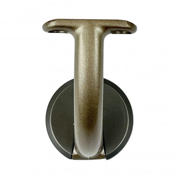 【商品説明】 屋内用手すり金具 表からねじが見えないカバー付き、コンパクトな形状で見た目すっきり 直径32mm、35mmの手すり丸棒に対応しています 押しピン機構で手すり金具の仮止め、着脱ができます 【用途】 玄関、廊下、階段等に手すりをつ...