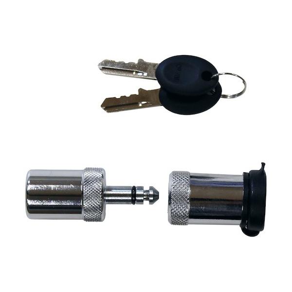 【商品説明】 和気産業の防刃ベルト アンブレイカブル専用ロック！不正な破壊 切断に強い効果があり、水滴、ホコリに強いため屋外での使用に適しています。 門扉の不正解錠防止、屋外で保管する作業機械や自転車、オートバイの盗難防止等に防刃ベルト「ア...