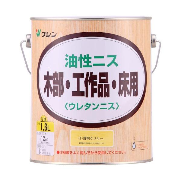 長年愛用されている耐久性に優れたニス ●用途:屋内木部、木工作品、実用家具、ひさしのある屋外木部（ドアなど） ●乾燥時間:約 3〜4 時間/20℃ 約 5〜6 時間/冬期 ●1.6Lの場合塗り面積（2回）約12m2（タタミの広さ約7.3枚分...