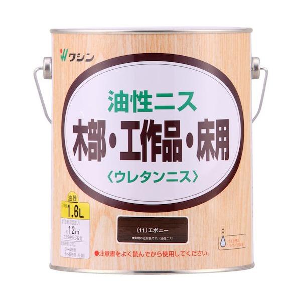 長年愛用されている耐久性に優れたニス ●用途:屋内木部、木工作品、実用家具、ひさしのある屋外木部（ドアなど） ●乾燥時間:約 3〜4 時間/20℃ 約 5〜6 時間/冬期 ●1.6Lの場合塗り面積（2回）約12m2（タタミの広さ約7.3枚分...