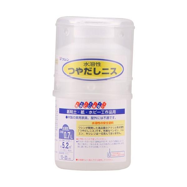●特徴:水彩絵の具の上に塗れる工作用のニスです。 品のあるつやありの仕上がりになります。 無色透明で、下地の色を生かします。 いやな臭いがしない、アルコール系の塗料です。 アルコール系のインクの上に塗ると色がにじむことがあります。 絵の具の...