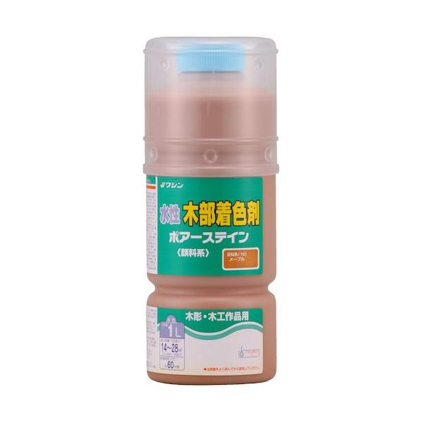木目を引き立てる水性顔料着色剤 ●用途:木工作品、木彫、家具、木の床、階段など、未塗装木部の着色用 ●乾燥時間:約 1 時間/20℃ ●1Lの場合塗り面積（1回）14〜28 m2（タタミの広さ約8〜16枚分） ●うすめ液:水 （原液のまま使...