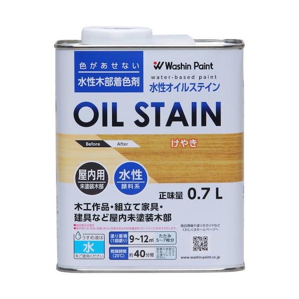 木目を引き立てる水性顔料着色剤 ●用途:木工作品、木彫、家具、木の床、階段など、未塗装木部の着色用  ●乾燥時間:約40分(20°C)  ●0.7Lの場合塗り面積(1回):9〜12m2(タタミの広さで約5〜7枚分) ●うすめ方:原液のまま使...