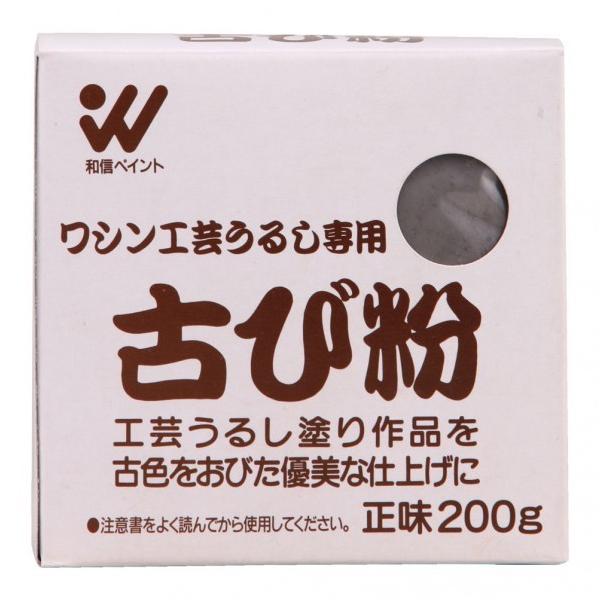 作品をアンティーク調に仕上げたいときに・古色を帯びた優美な仕上げを目指すときに ●用途:工芸うるし等で塗った彫刻を施した作品を、アンティーク調に仕上げるときに ●200g必要用:使い方によって変わります ●特徴:彫刻のある作品を、古色をおび...