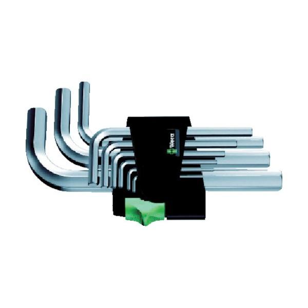 Wera独自のHex-Plusと呼ばれる面接触構造により、六角ねじ穴の内側を傷めず、ねじの長寿命化に貢献します。 高いトルク伝達率により作業効率もアップします。 クロムメッキ REACH対応品 セット内容(mm):1.5、2.0、2.5、3...