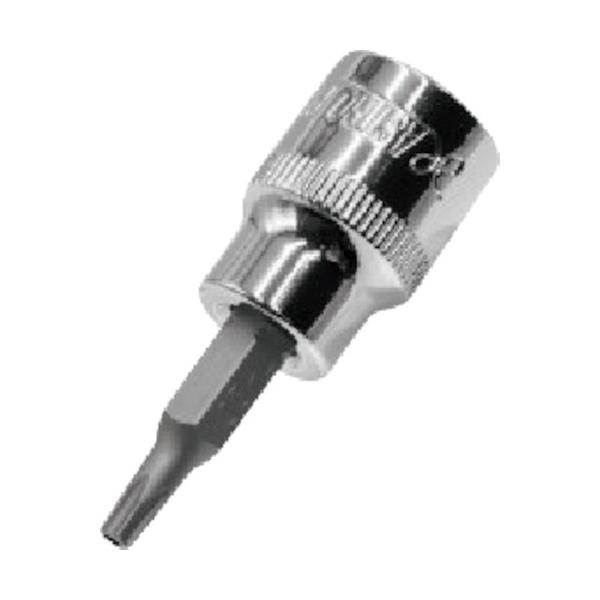 ■特長 差込角3/8DR（9.5mm）のいじり止めヘックスローブビットソケットです。  ■仕様 全長(mm):48 差込角(mm):9.5 差込角3/8DR（9.5mm）のいじり止めヘックスローブビットソケットです。   【重量】 36g ...