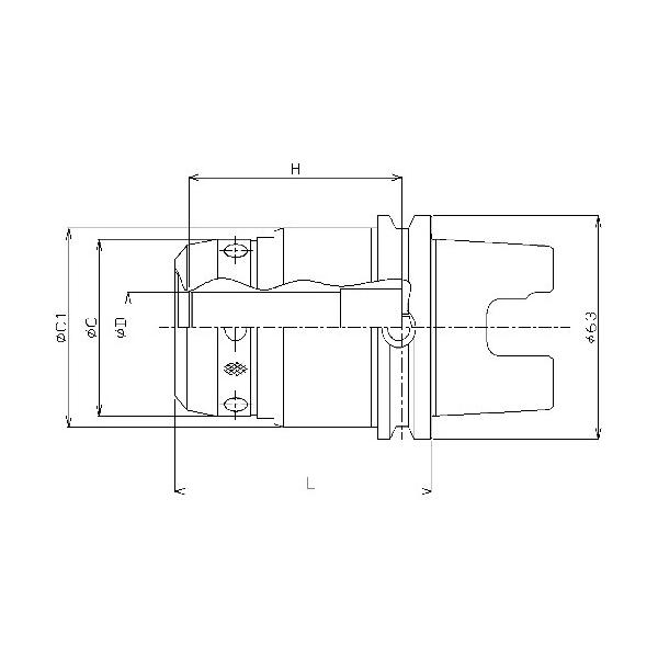 ■仕様 KM63XMZ-ARH／ミーリングチャック   【入数】 1点 KM63XMZARH3285YD