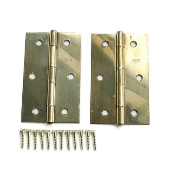 ●家具・建具の組立・補修等に最適な蝶番です。 ●サイズ:89mm ●入数:2   【サイズ】 89mm 【入数】 2枚 P657
