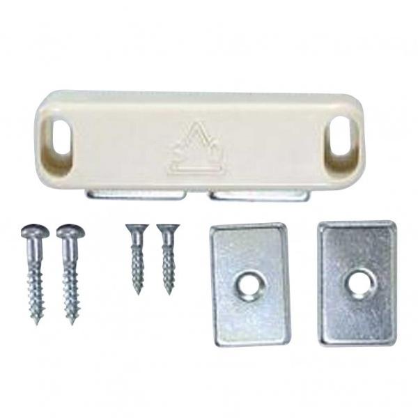 【商品説明】 一動作で手軽に扉を開閉できる。  内臓式なので目立たない。   【用途】 木製の家具やキャビネットなどの扉に。   【注意】 取り付けの際、木部の割れやネジの破損を防ぐためキリで下穴を開けてください。   タイプ:M70 使用...