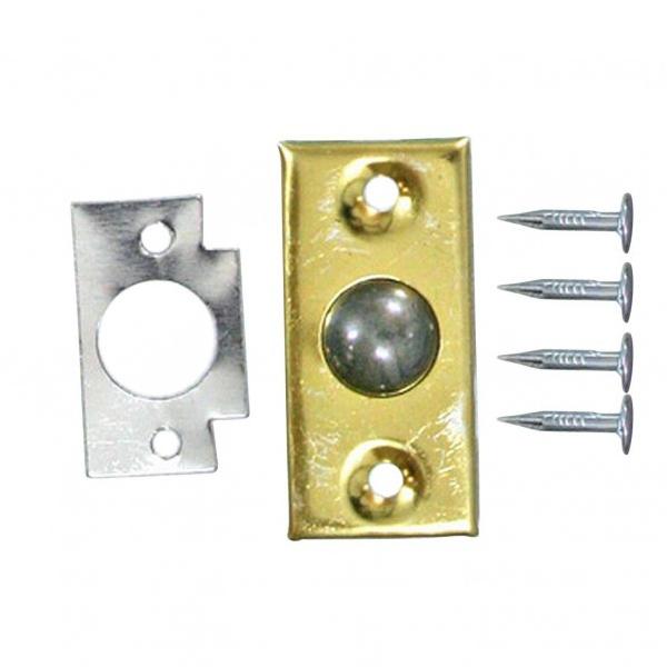 【商品説明】 一動作で手軽に扉を開閉できる。   【用途】 木製扉(開き戸)の簡易戸締りに。   【注意】 取り付けの際、木部の割れや釘の破損を防ぐためキリで下穴を開けてください。   使用釘(mm):16X10  【材質】 鉄 その他丁番...