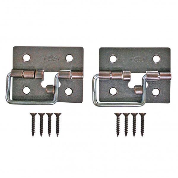 【商品説明】 木枠から扉が外せるので、納戸に便利。  掛金として、雨戸などの簡易ロックに。   【用途】 木製の扉やベビーフェンスに。   【注意】 取り付けの際、木部の割れやネジの破損を防ぐためキリで下穴を開けてください。   規格:50...