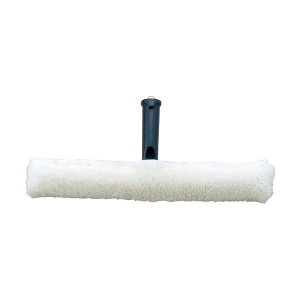 ■特徴 微細な起毛布でガラス表面に水や洗剤の希釈液をムラなく広げられます。 ガラス専用タイプです。（アクリル起毛布仕様）  ■材質 グリップ:ナイロン 起毛布:アクリル   KMI01035