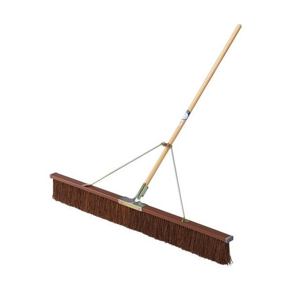 ■特長 1500mmもの幅を持つブラシで、運動場やテニスコートを効率良く整備できます。  森林保護の観点から天然木の原料削減の為、甲の材質を樹脂へ変更したタイプです。  ■用途 グランド整備用ブラシ。  ■仕様 幅(mm):1500 長さ(...