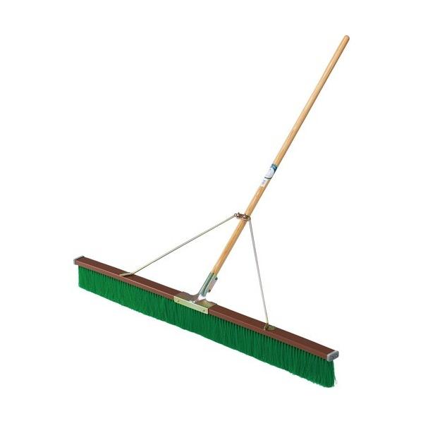 ■特長 1500mmもの幅を持つブラシで、運動場やテニスコートを効率良く整備できます。  森林保護の観点から天然木の原料削減の為、甲の材質を樹脂へ変更したタイプです。  ■用途 グランド整備用ブラシ。  ■仕様 幅(mm):1500 長さ(...